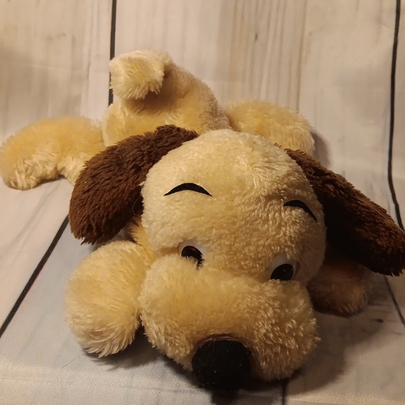 Dakine | Toys | Dakin Drooper Vintage 973 Tan Puppy Dog Bean Bag Nut ...